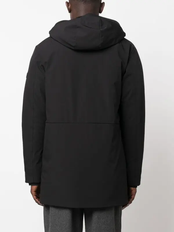 Peuterey Logo-patch Hooded Coat