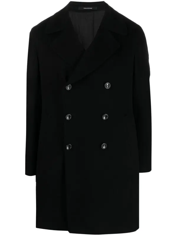 Tagliatore Double-breasted Notched-lapels Coat