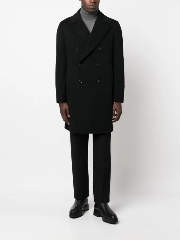 Tagliatore Double-breasted Notched-lapels Coat