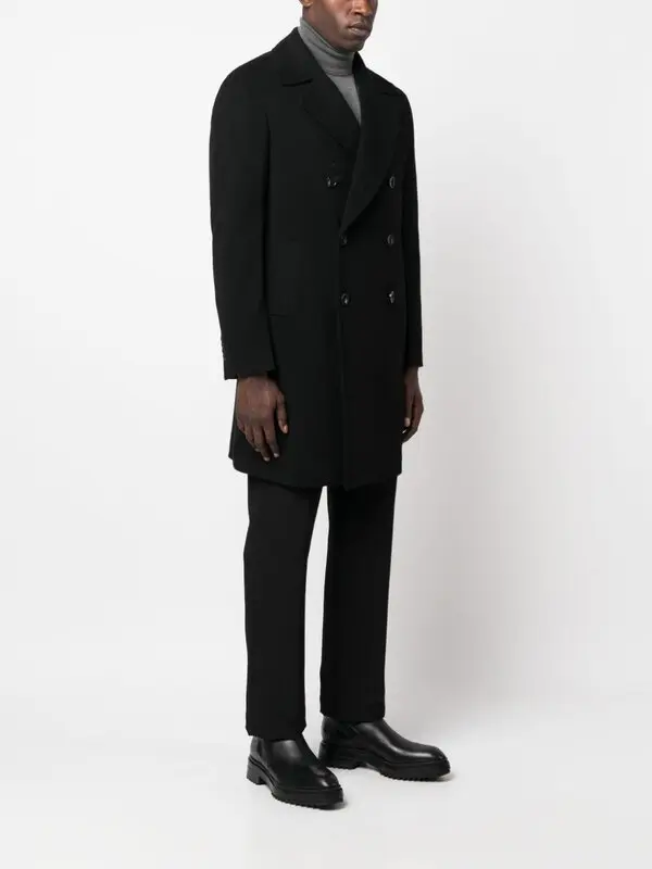 Tagliatore Double-breasted Notched-lapels Coat