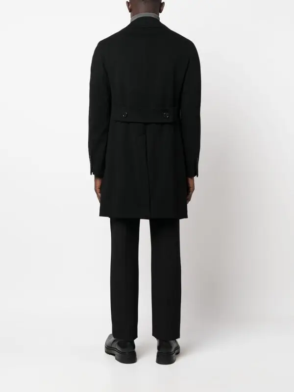 Tagliatore Double-breasted Notched-lapels Coat