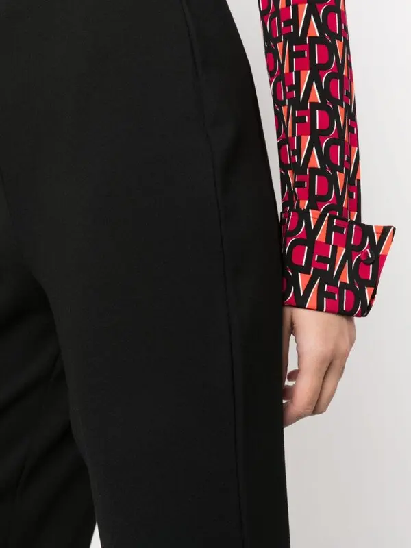 Diane Von Furstenberg Gregory Flared Trousers
