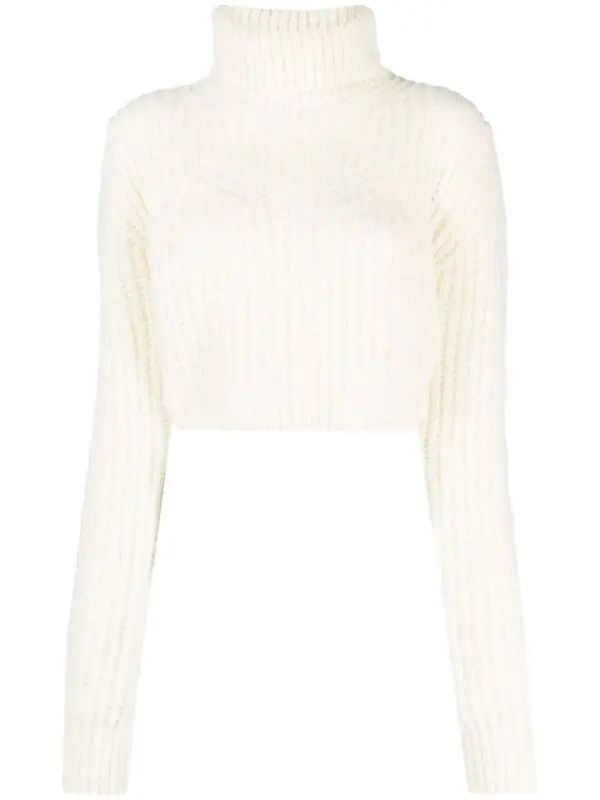 Dsquared2 Chunky-knit Cropped Jumper