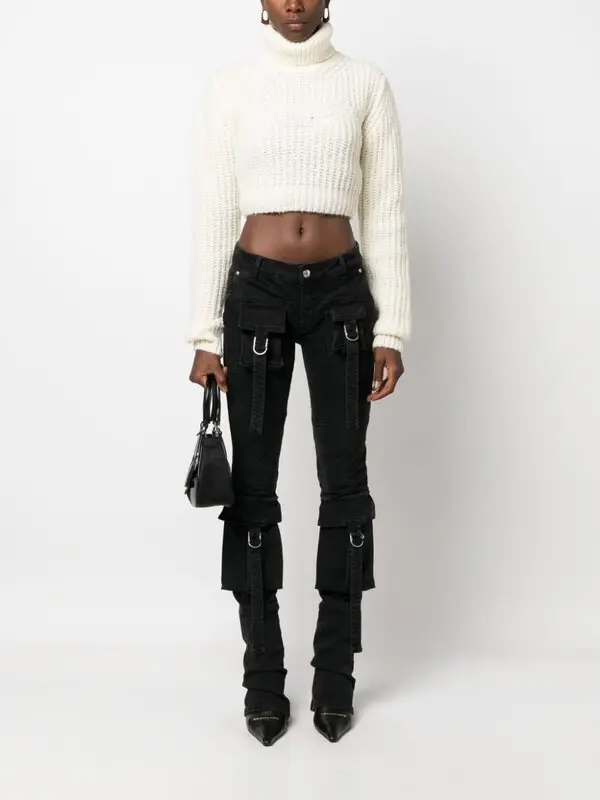 Dsquared2 Chunky-knit Cropped Jumper