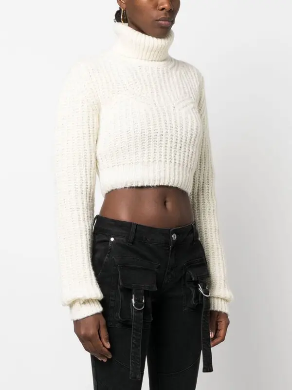 Dsquared2 Chunky-knit Cropped Jumper