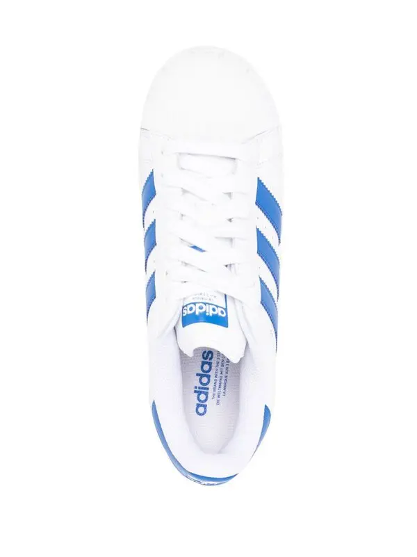 Adidas Superstar Xlg Lace-up Sneakers - White