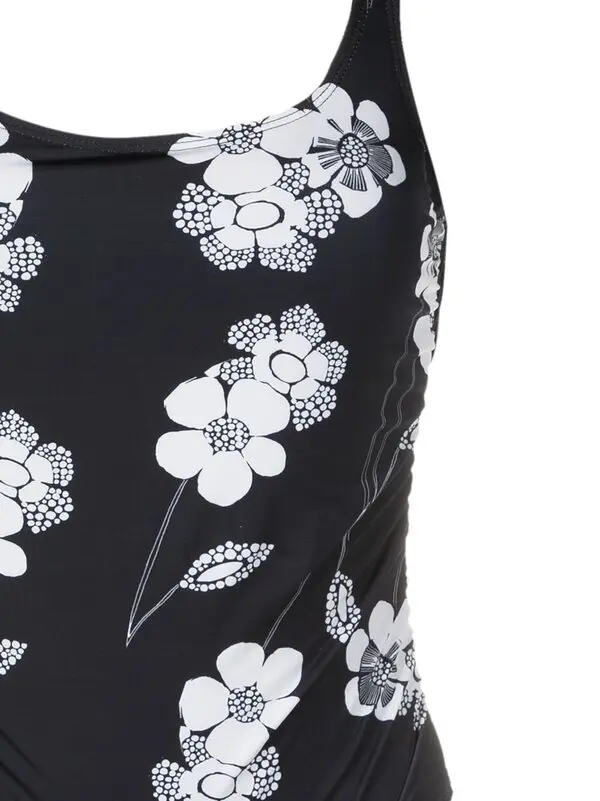AMIR SLAMA Floral-print Swimsuit
