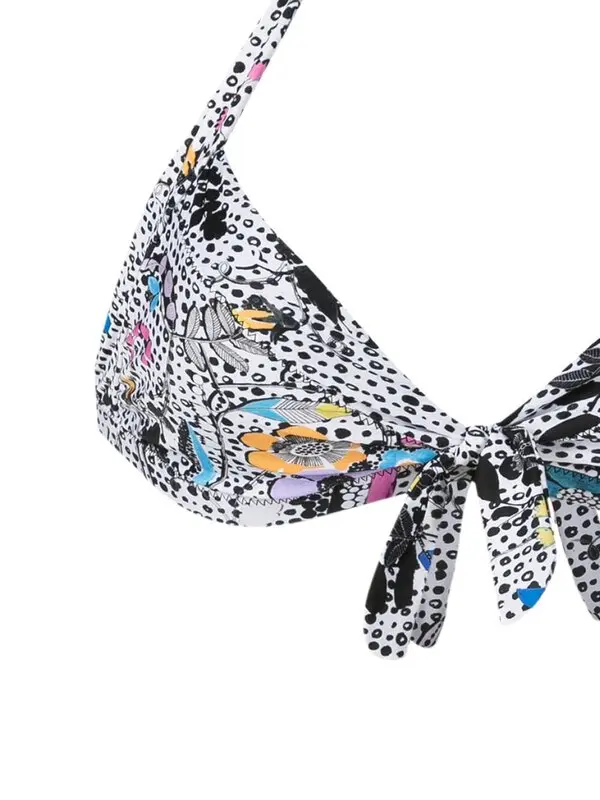 AMIR SLAMA Graphic-print Bikini Set