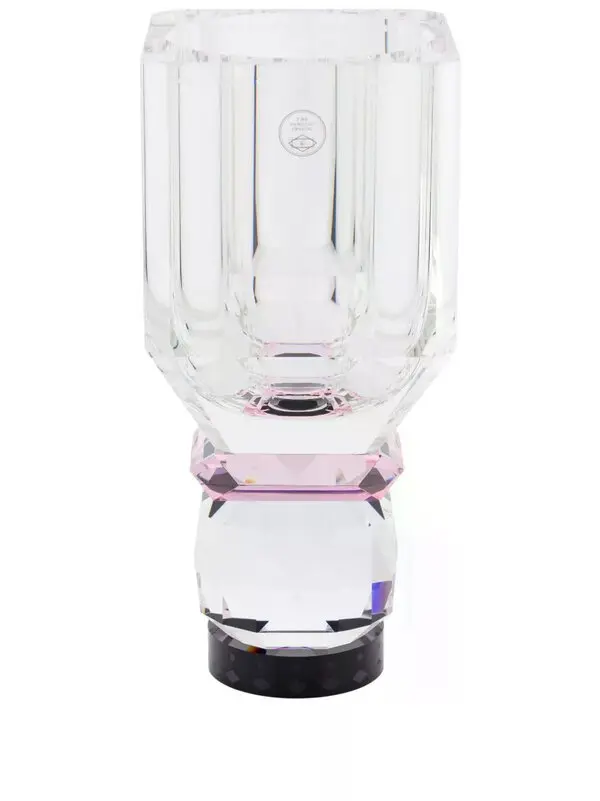 REFLECTIONS COPENHAGEN Utah Crystal Vase - White