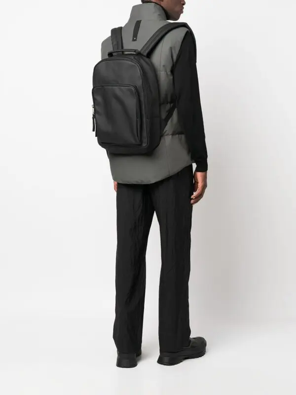 Rains Book Daypack Waterproof Backpack - Black
