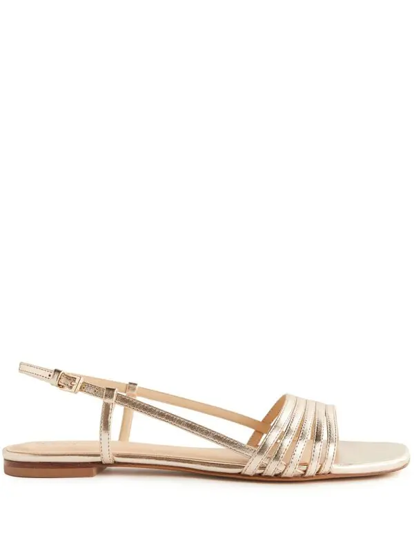 REFORMATION Millie Lattice Flat Sandals