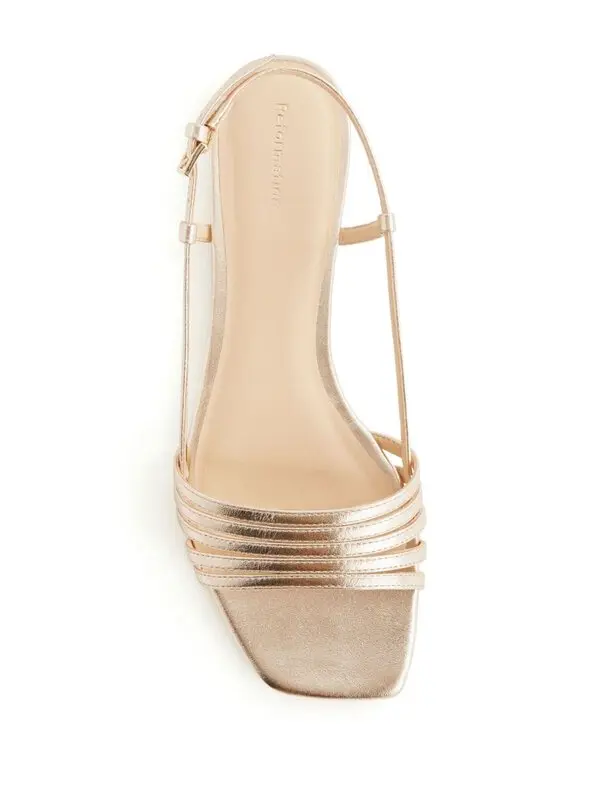 REFORMATION Millie Lattice Flat Sandals