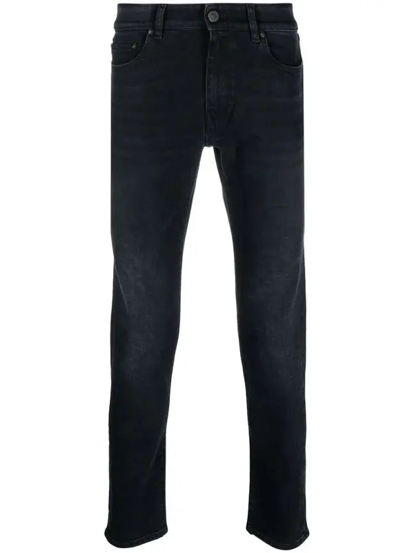 PT TORINO Low-rise Skinny Jeans - Blue