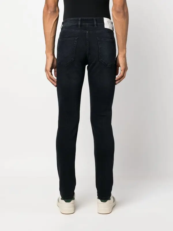 PT TORINO Low-rise Skinny Jeans - Blue