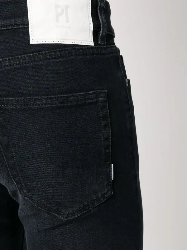 PT TORINO Low-rise Skinny Jeans - Blue