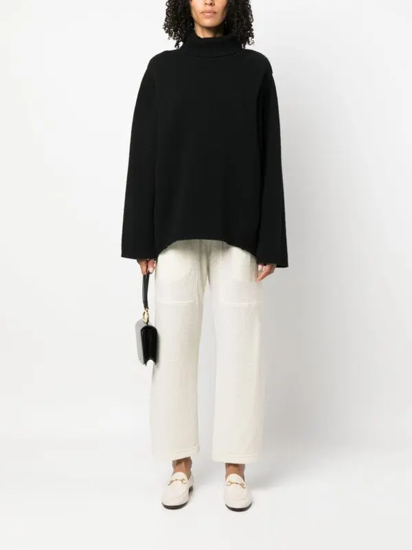 GENTRYPORTOFINO Textured Straight-leg Track Pants