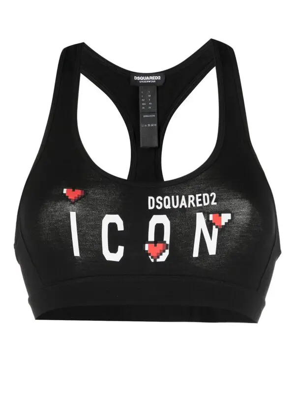Dsquared2 Icon-print Sports Bra