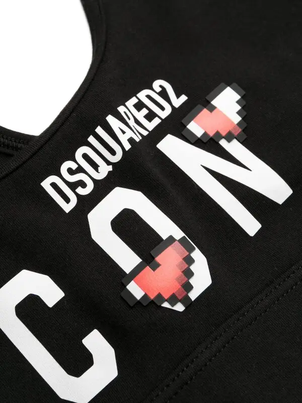 Dsquared2 Icon-print Sports Bra