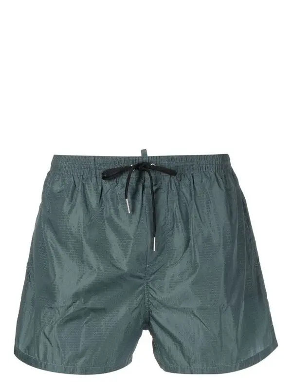 Dsquared2 Logo-print Swim Shorts - Green