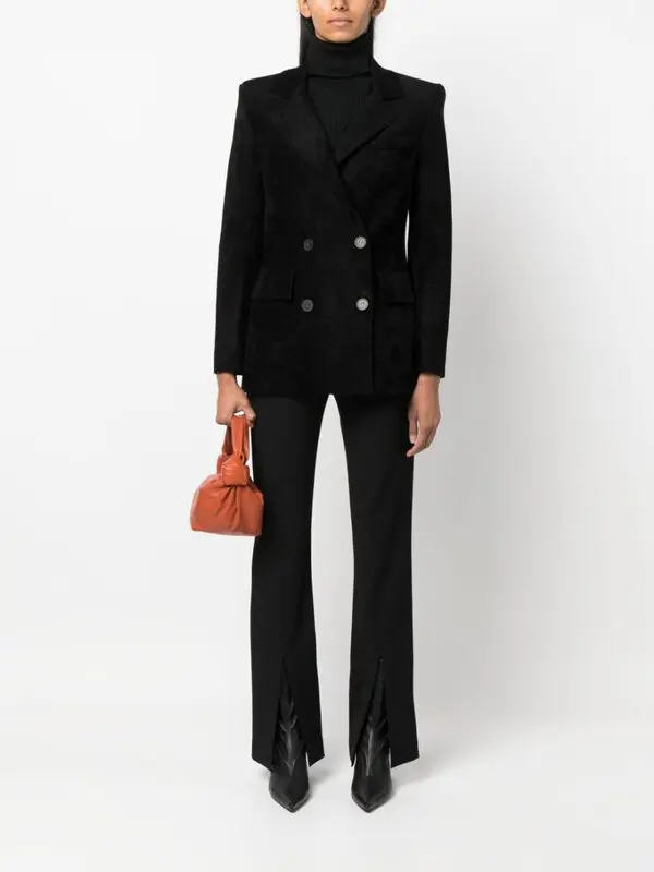 ANTONINO VALENTI Notched-lapel Double-breasted Blazer