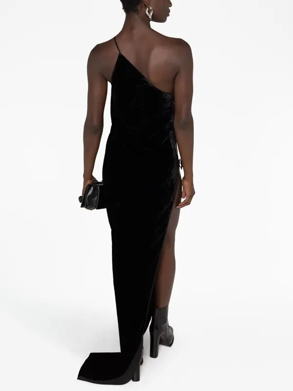 Rick Owens Taco Silk-blend Dress - Black