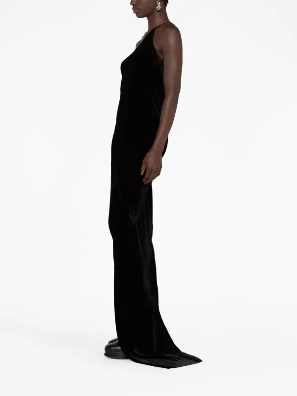 Rick Owens Taco Silk-blend Dress - Black
