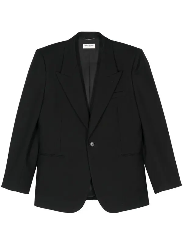 Saint Laurent Virgin Wool Blazer