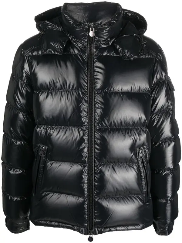 Moncler Maya Zip-up Padded Hooded Jacket