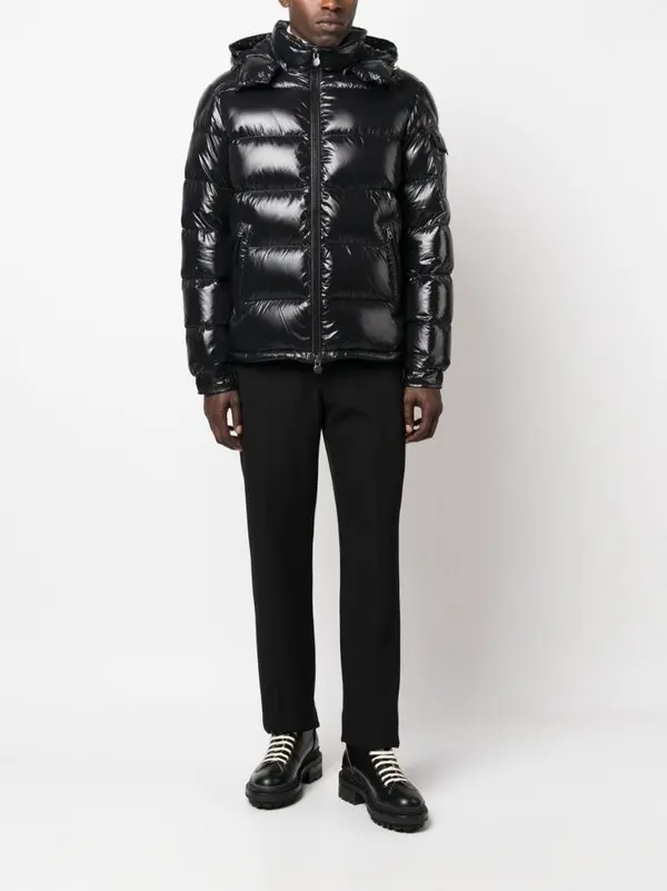 Moncler Maya Zip-up Padded Hooded Jacket