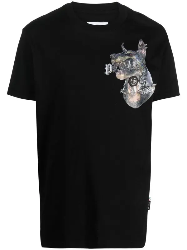 Philipp Plein Graphic-print Cotton T-shirt