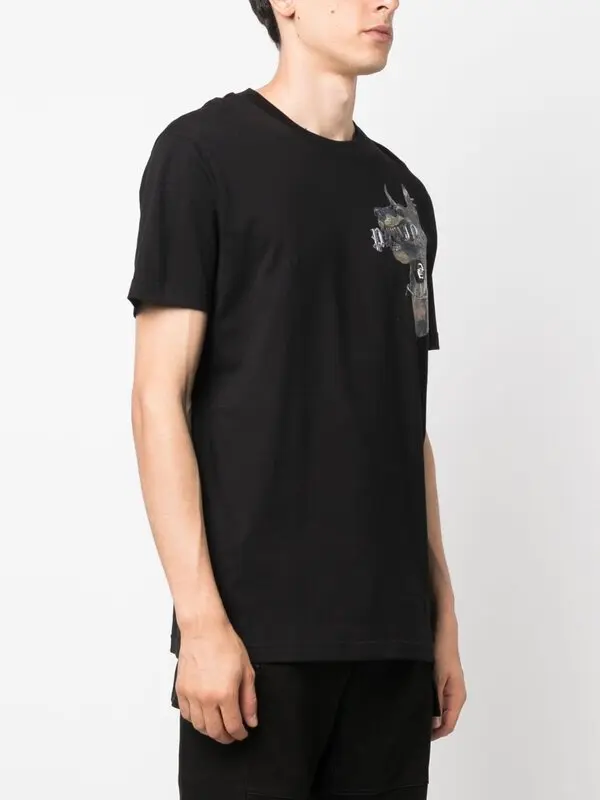 Philipp Plein Graphic-print Cotton T-shirt