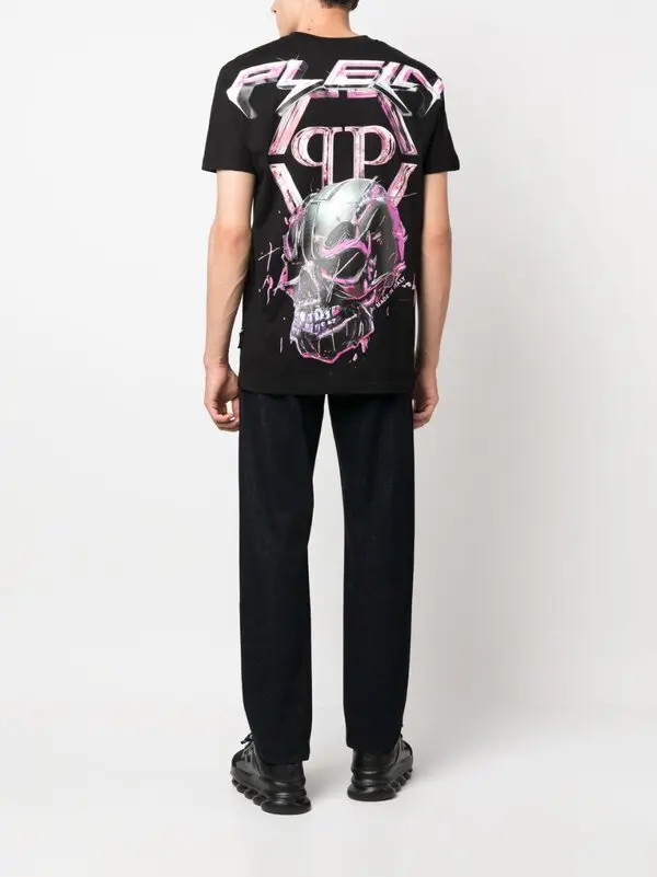 Philipp Plein Ss Chrome Round-neck T-shirt