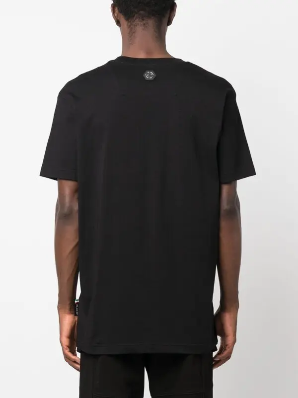 Philipp Plein Ss Pp Glass Cotton T-shirt
