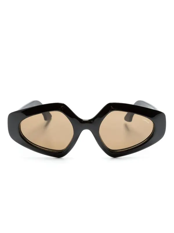 LAPIMA Antonia Oversize-frame Sunglasses - Black