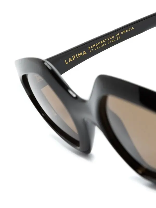 LAPIMA Antonia Oversize-frame Sunglasses - Black