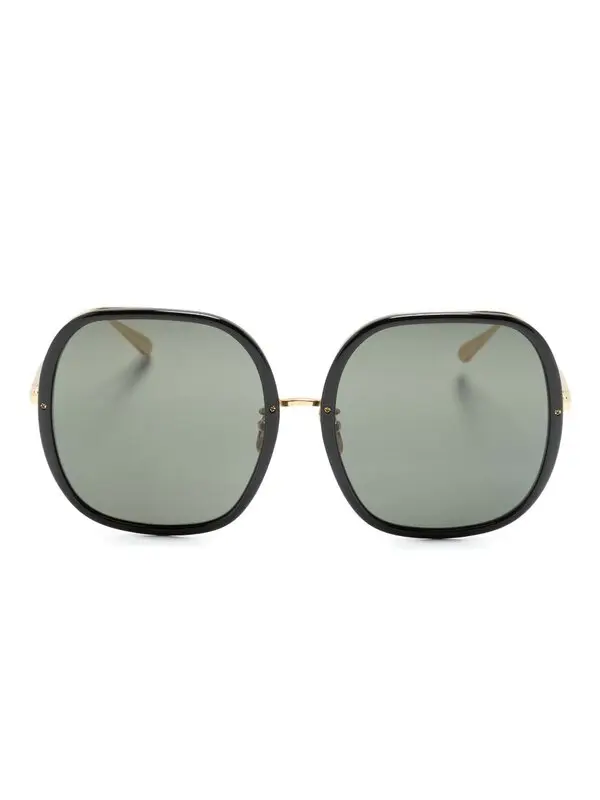 Linda Farrow Celia Oversized Sunglasses - Black