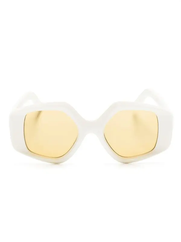 LAPIMA Stella Sunglasses - White