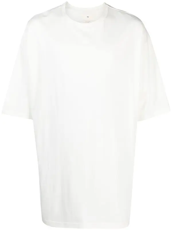 Y3 Logo-patch Cotton T-shirt