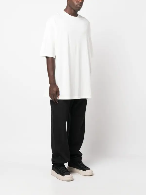 Y3 Logo-patch Cotton T-shirt