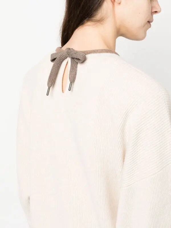 Brunello Cucinelli Monili Bead-embellished Jumper