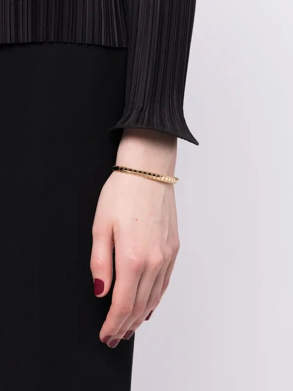 Harwell Godfrey 18kt Yellow Knife Edge Bangle