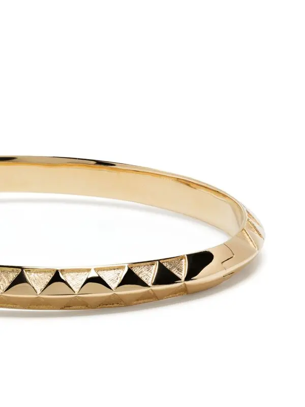 Harwell Godfrey 18kt Yellow Knife Edge Bangle
