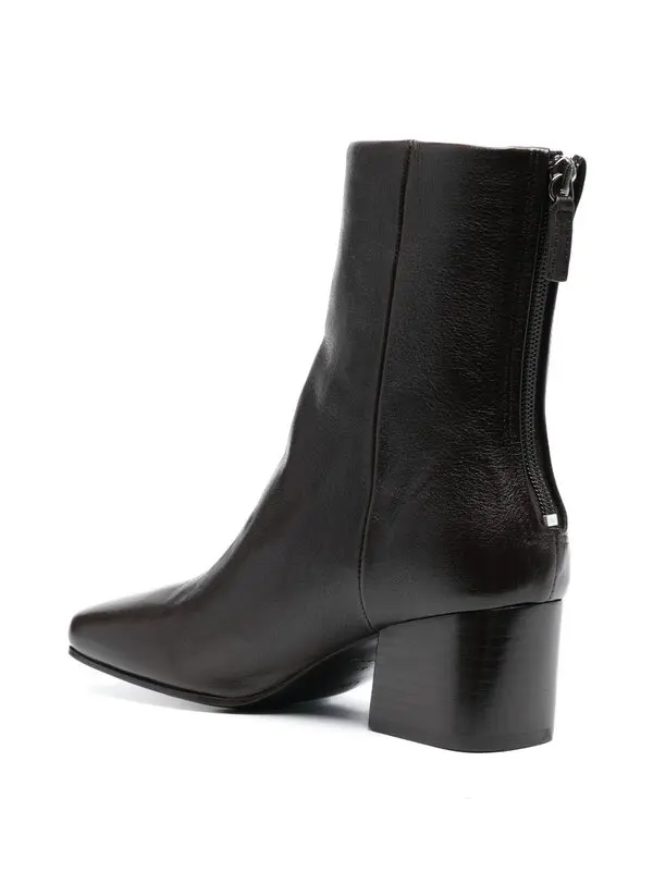 LEMAIRE 60mm Leather Ankle Boots
