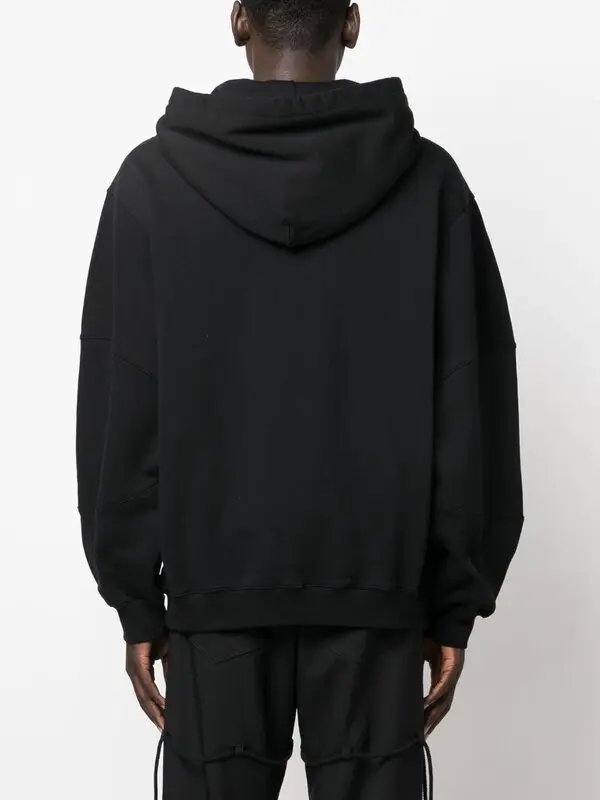 OAMC Logo-patch Cotton Hoodie