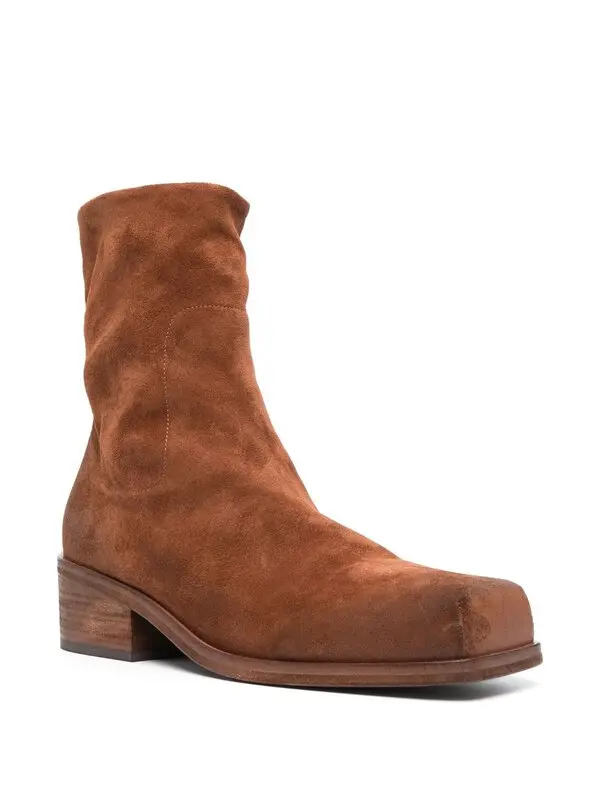 Marsèll Cassello Suede Boots - Brown