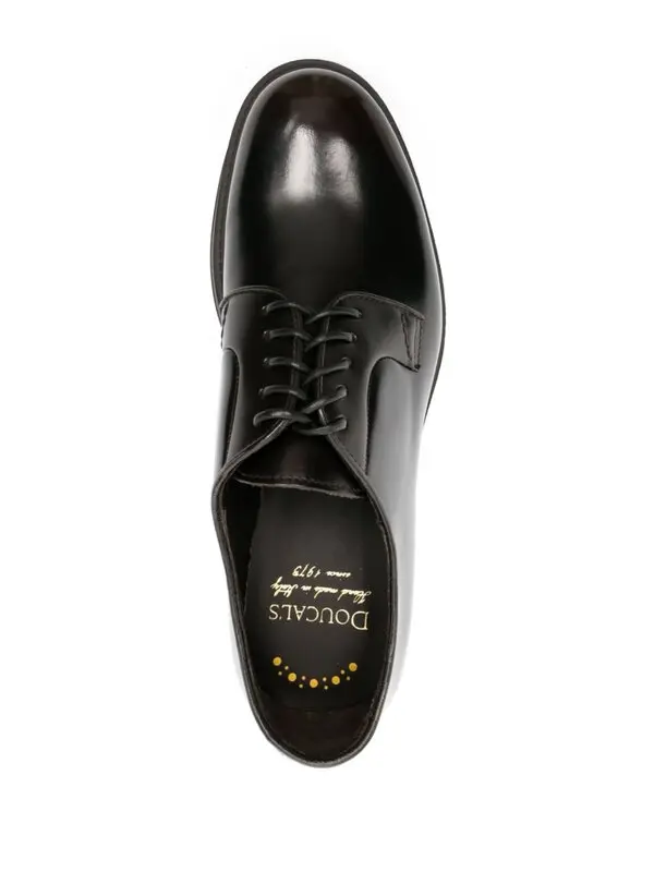 DOUCAL'S Leather Derby Shoes - Brown