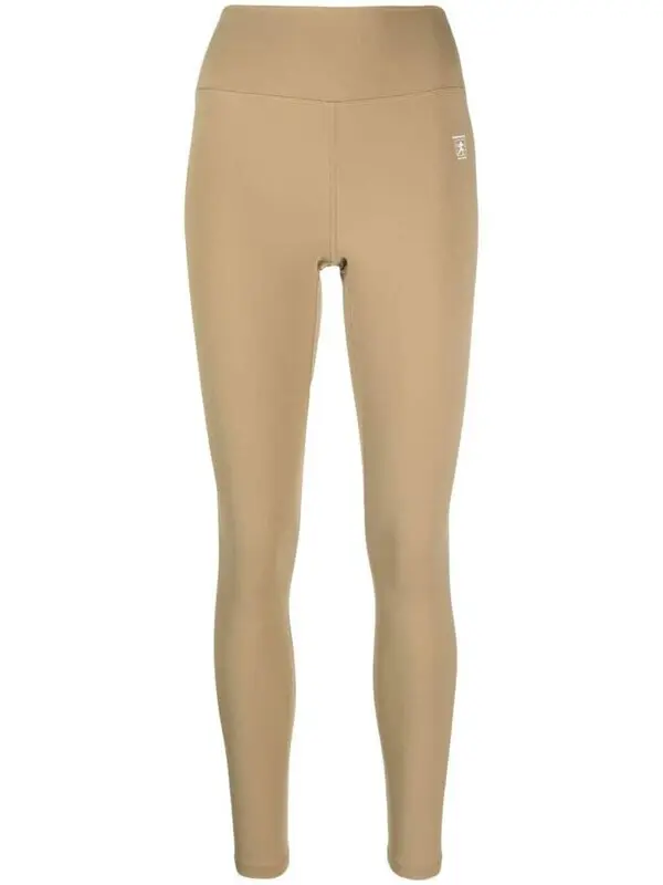 SPORTY & RICH Runner Logo-print Leggings