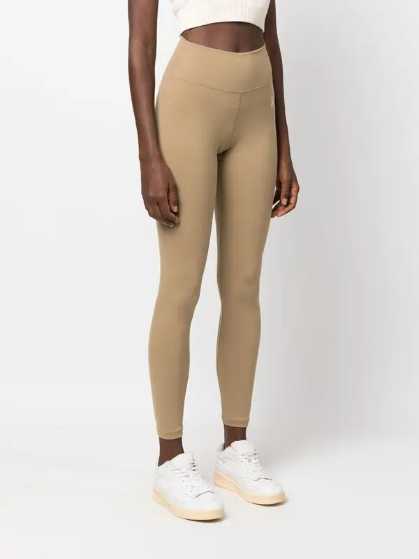 SPORTY & RICH Runner Logo-print Leggings