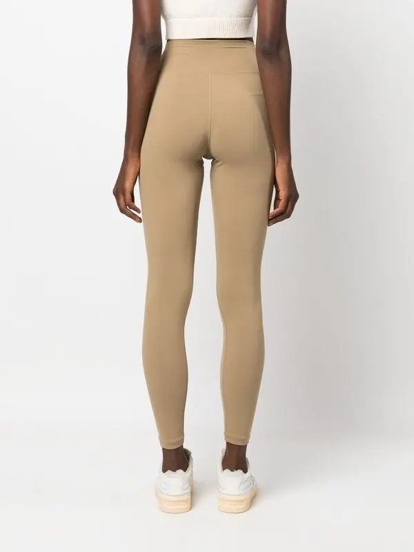 SPORTY & RICH Runner Logo-print Leggings