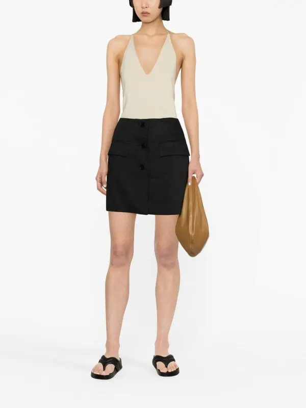 TOTEME Knitted Wool-blend Tank Top